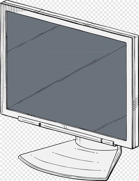 Monitor Lcd Screen Flat Panel Hardware Png Pngwing