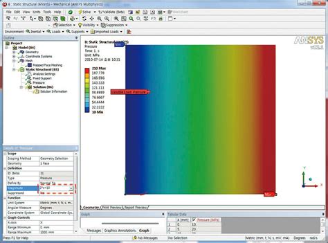 Ansys Workbench를 활용한 해석 성공 사례 가변 분포 하중 입력 캐드앤그래픽스 엔지니어링it 미디어 Cad