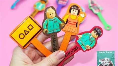 Как сделать Скрепыши своими руками Скрепыши ИГРА В Кальмара Diy Squid Game Смотреть онлайн в