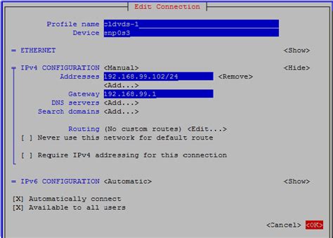 Cloud Vedas Solved How To Use Nmtui And Nmcli Tool To Configure
