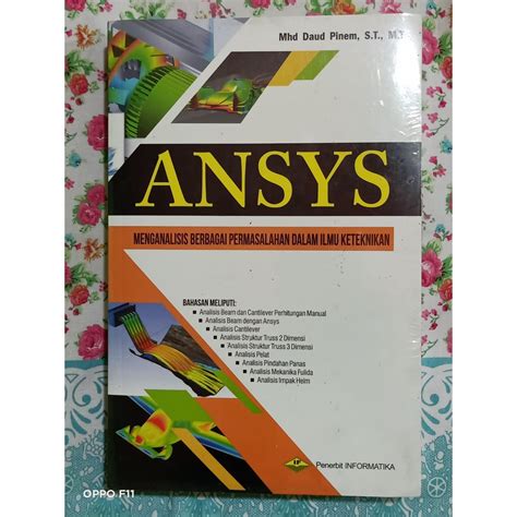 Jual Buku Ansys Apdl Versi Banyak Kasus Soal Shopee Indonesia