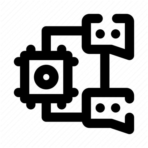 Nlp Processing System Automation Chip Engineering Icon Download On Iconfinder
