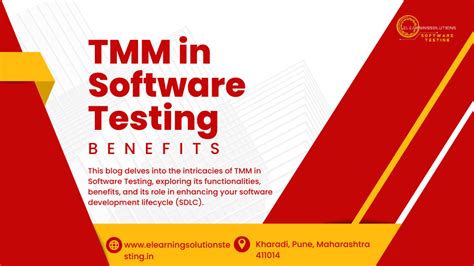 TMM In Software Testing Elearningsolutionstesting