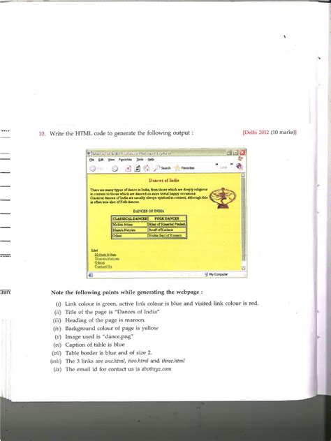 Computer Application Practical File Work Pdf