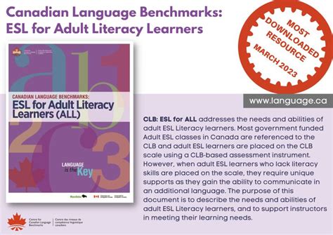 Centre For Canadian Language Benchmarks Centre Des Niveaux De