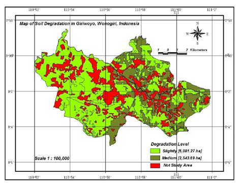 Map Of Soil Degradation In The Study Area Download Scientific Diagram