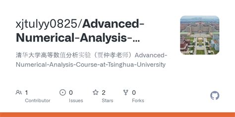 Advanced Numerical Analysis Course At Tsinghua University 第二次实验作业 Pdf At Main · Xjtulyy0825