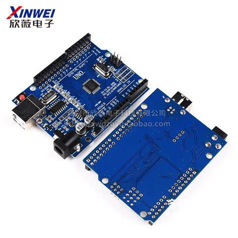 uno r3开发板atmega328p单片机改进版兼容arduino ch340送数据线 虎窝淘