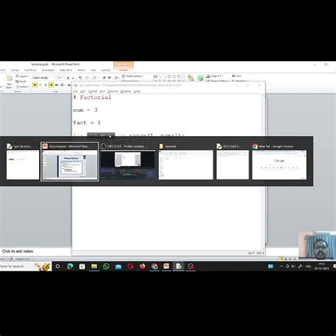 Factorial Program In Python Shorts Pythonforeveryonepython Pythonprogramming Pythonlearning