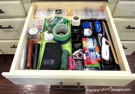 How To Organize Your Junk Drawer In 5 Easy Steps Practical Whimsy Designs