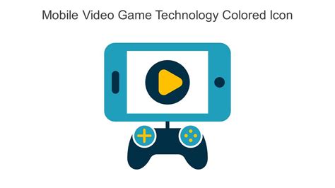 Mobile Video Game Technology Colored Icon In Powerpoint Pptx Png And Editable Eps Format Ppt