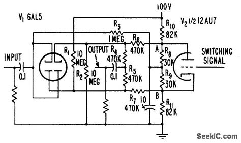 Triode Variable Resistance Threshold Control Switch Power Supply
