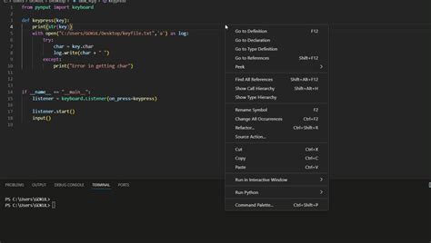 Arul Krishnan R On Linkedin Python Cybersecurity Keylogger Softwaredevelopment Dataprivacy