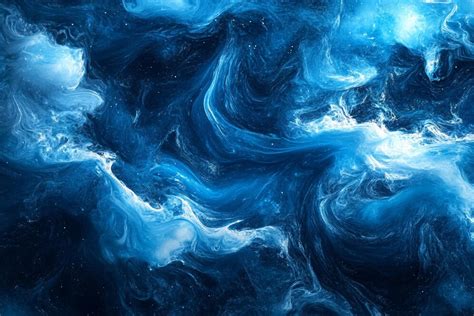 Abstract Ocean Wave Background Premium Ai Generated Image