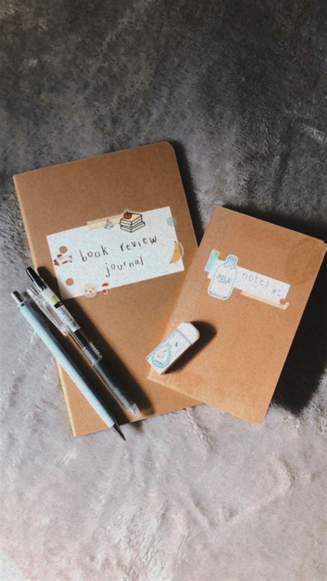 Notebook Aesthetic Journal Diary Art Journal Junk Journal