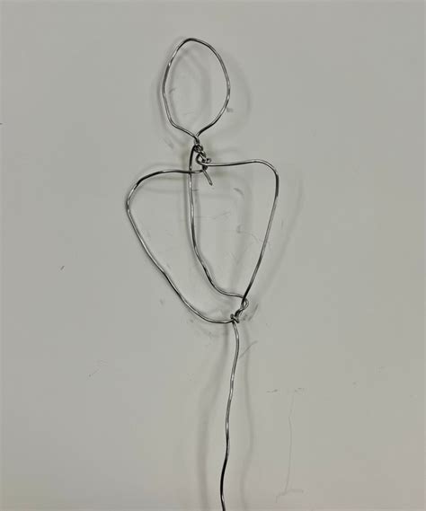 Wire Figure Sculpture That Art Teacher
