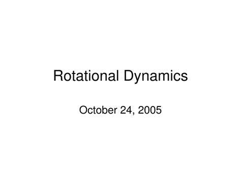 PPT Rotational Dynamics Merry Go Round And Angular Acceleration PowerPoint Presentation ID