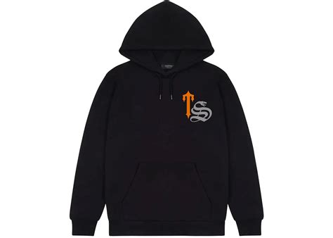 Trapstar Ts Script 3d Edition Hoodie Black Mens Fw23 Gb