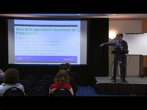 Linux Plumbers Conference Talk Filename Encoding And Case Insensitive Filesystems From Linux