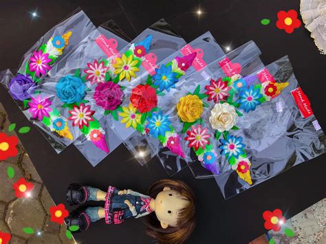 🪁ぞうか ดอกไม้ประดิษฐ์ 🪁 🗣 แสบตากันม้ายยยย 🌷🌹🌷ดอกไม้ประดิษฐ์จากกระดาษสา สำหรับงานตกแต่งชิ้นงาน จัด