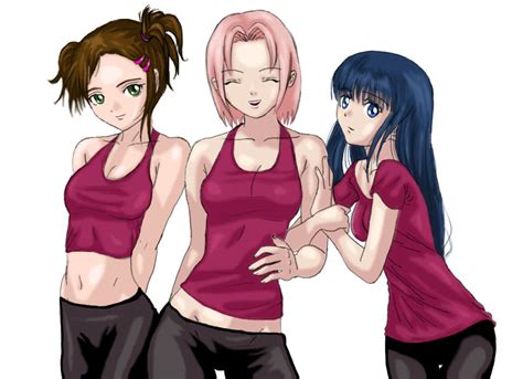 Yui Sakura E Hinata By Diih On Deviantart