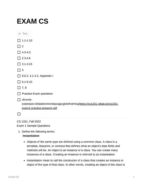 exam cs cs exam 1 notes exam cs text 1 1 2 4 4 2 4 3 3 5 9 6 4