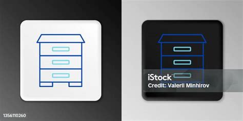 회색 배경에 격리 된 꿀벌 아이콘에 대한 라인 하이브 벌집 기호 양봉 및 양봉 달콤한 천연 식품 다채로운 개요 개념 벡터 개념에 대한 스톡 벡터 아트 및 기타 이미지
