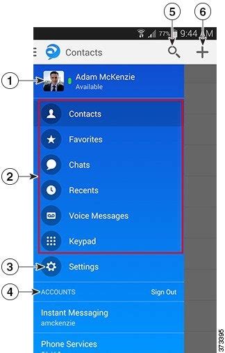 Cisco Jabber For Android 105 Quick Start Guide Cisco