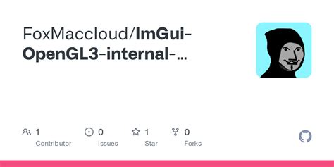 Github Foxmaccloudimgui Opengl3 Internal Template