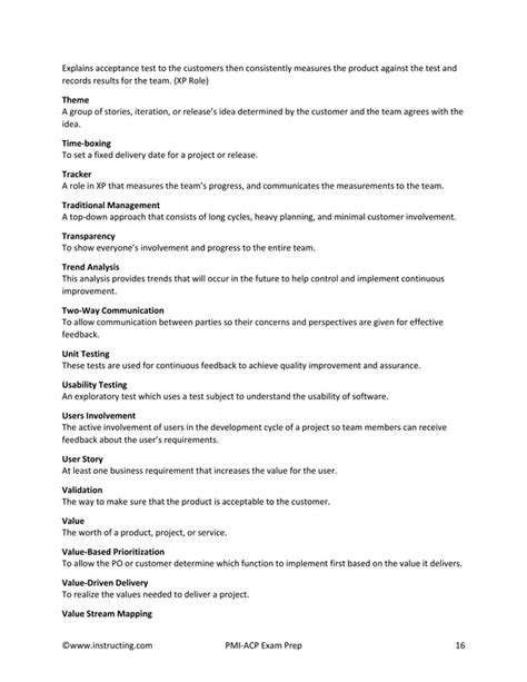 Agile Glossary Pdf Computer Software And Applications Computing