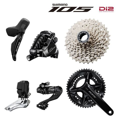 Groupset Shimano 105 Di2 Bộ Truyền động điện Tử Hiện đại