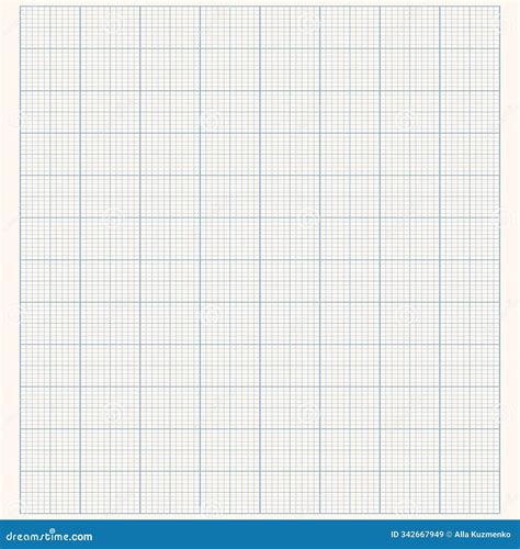 Millimeter Graph Paper Grid Abstract Squared Background Stock Vector Illustration Of