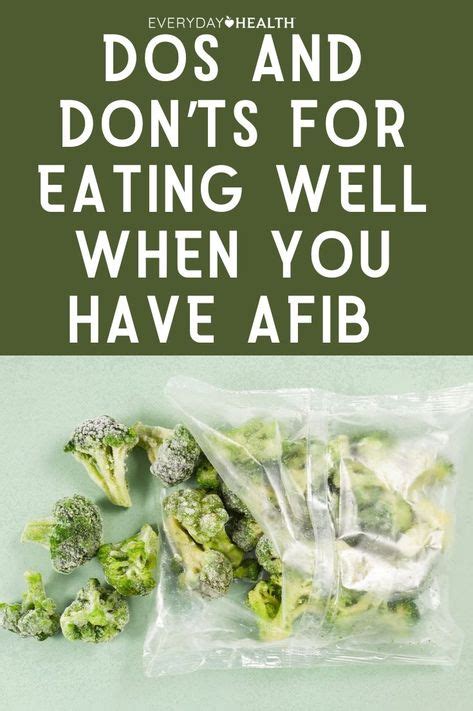 Afib Atrial Fibrillation Diet