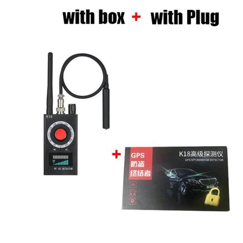 K18 Detector Multi Function Anti Mini Bug Audio Spy Camera Gsm Finder Gps Signal Lens Rf Locator