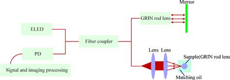 Nondestructive Measurement Of Refractive Index Profile Of Gradient Refractive Index Rod Lens