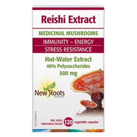 New Roots Reishi Extract Vegi Caps Your Health Food Store And So