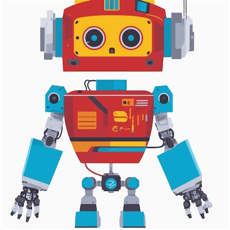 Premium Vector Robot Vector Illustration Art Design