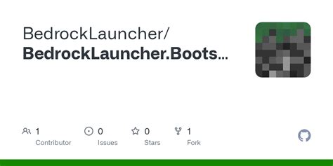 GitHub BedrockLauncher BedrockLauncher Bootstrap