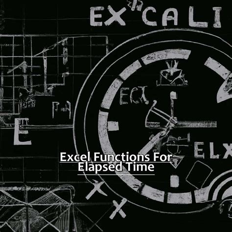 Working With Elapsed Time In Excel Manycoders
