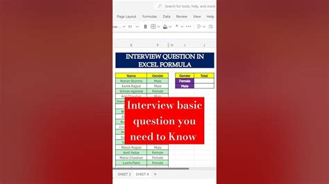Top Excel Interview Questions And Answers You Need To Know Excel Exceltricks Exceltips