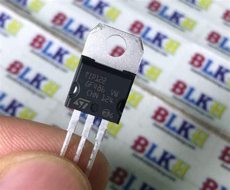 3 Ic Transistor Npn Tip122 To 220 100v 5a Chính Hãng Stmicroelectronics