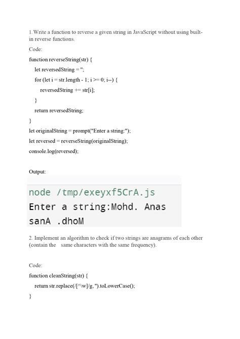 Anas Khan On Linkedin Weekly Javascript Test 1 Conquering Core Coding Challenges 🚀 Im