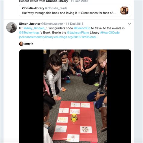 Coding To Sequence A Story With Bee Bot Jackson Elementary Library