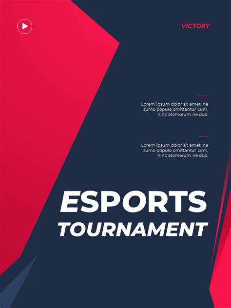 Esports Tournament Ppt Template Ppt