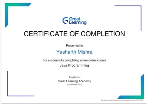 Yasharth Mishra On Linkedin Certification Java Python