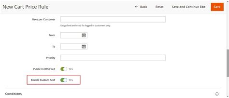 How To Add A Custom Field To The Cart Price Rules Form In Magento 2
