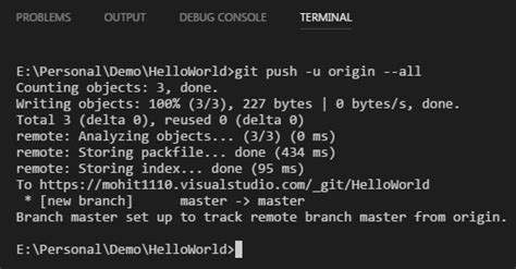How To Initialize A Git Repository Using Visual Studio Code And Publish The Code To Git Server