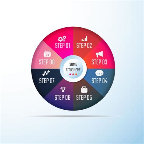 Circular Diagrams And Infographics Vector