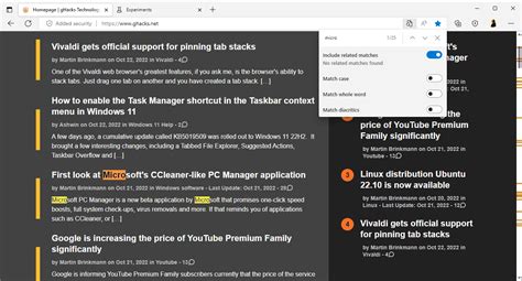 Microsoft Working On Improving Edges Find On Page Search Feature