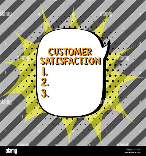Text Caption Presenting Customer Satisfaction Internet Concept Exceed Consumer Expectation